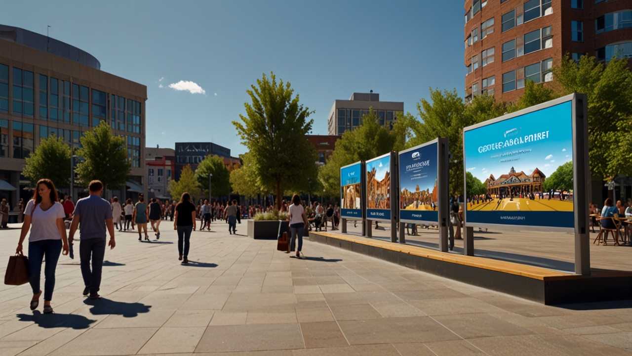 Promoting Community Events in Public Spaces With Digital Boards ...